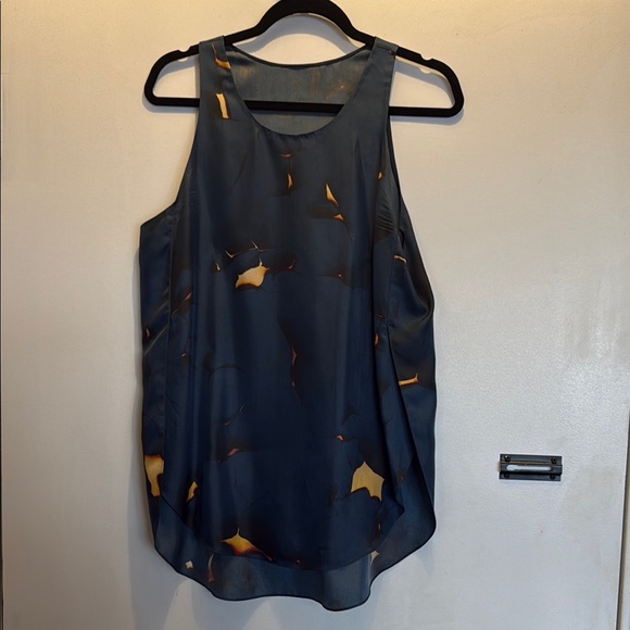 3.1 Phillip Lim | Tops | 3 Phillip Lim Side Slit Silk Tank Sz 4 | Poshmark